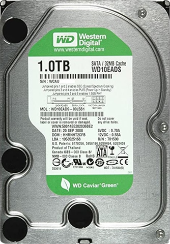 Western Digital Caviar Green WD10EADS 1TB 3.5" SATA - CeX (IN): - Buy, Sell, Donate